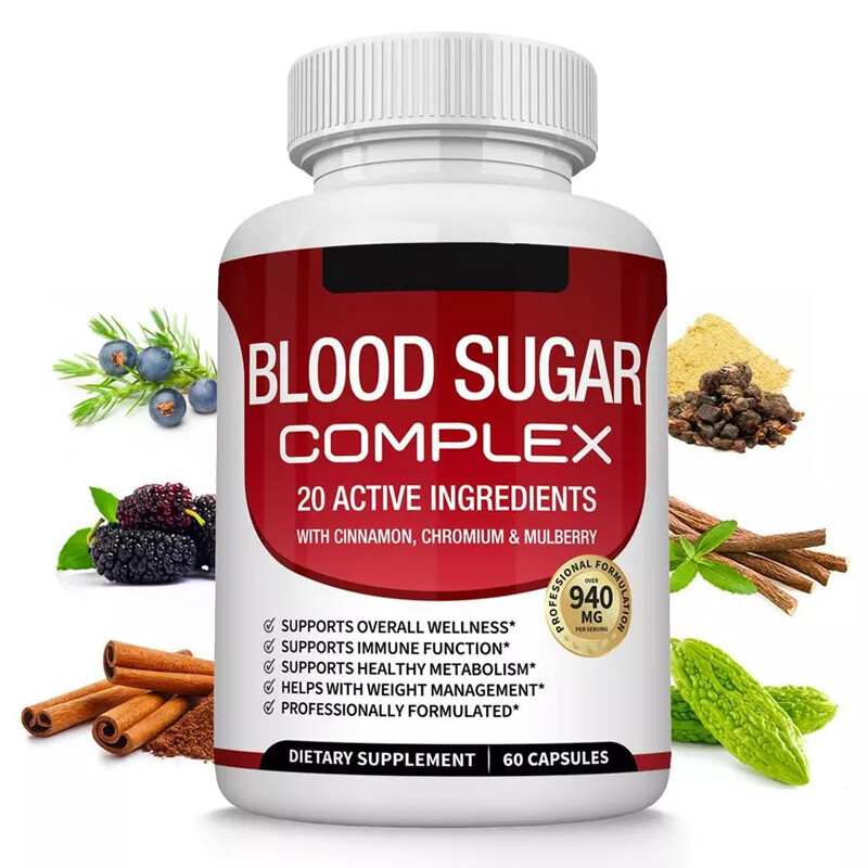 1-3X Blood Sugar Complex Capsules - Control blood sugar levels weight ...