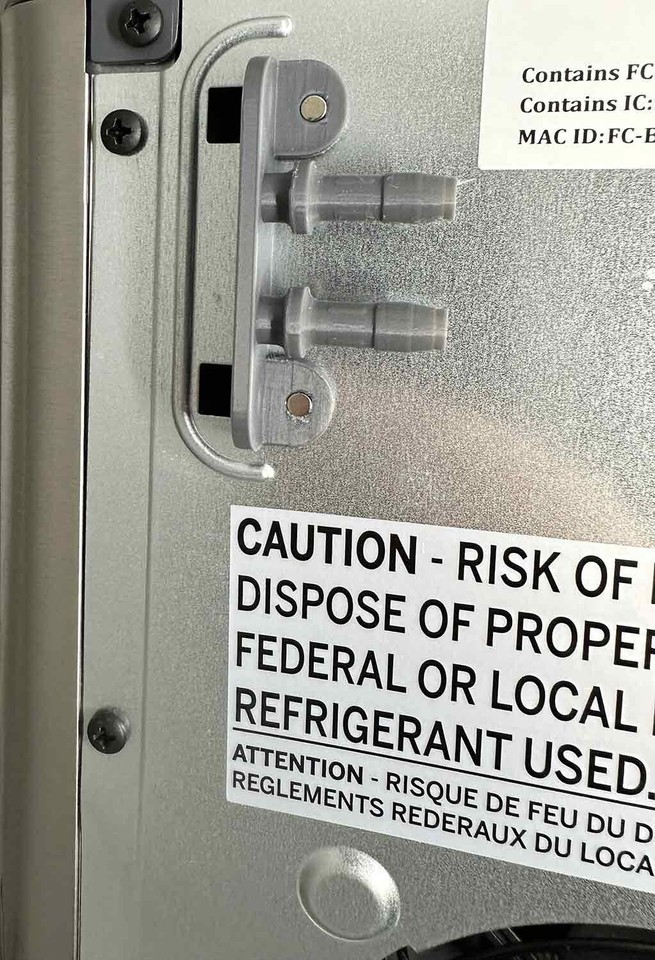 Upgraded GE Profile Opal 1 & 2 Ice Maker Water Drain Tube Stopper Plug ...