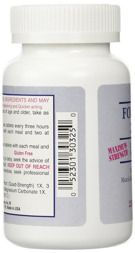 Formula 303 Maximum Strength Natural Muscle Relaxant for Spasms and ...