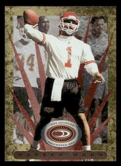 1999 Donruss Preferred QBC #98 Warren Moon Kansas City Chiefs | eBay