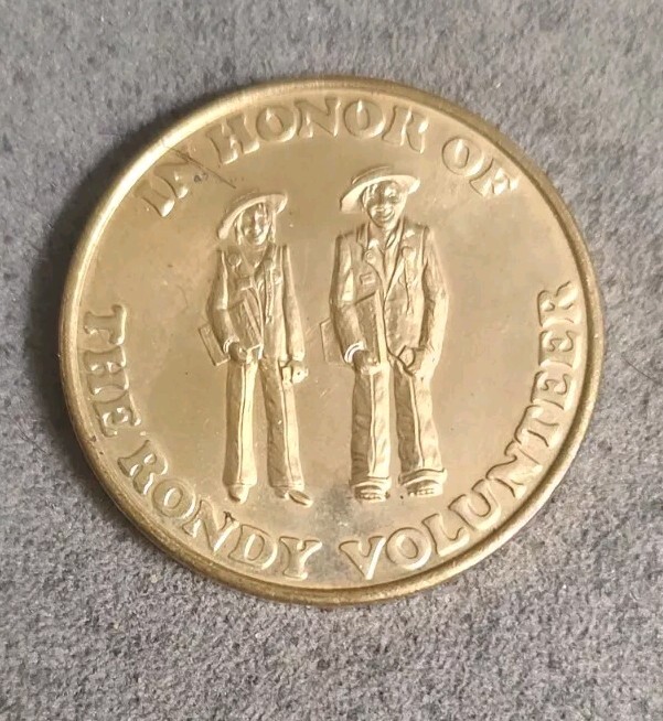 1978 Anchorage Alaska Fur Rendezvous Rondy Honor of Rondy Volunteer ...