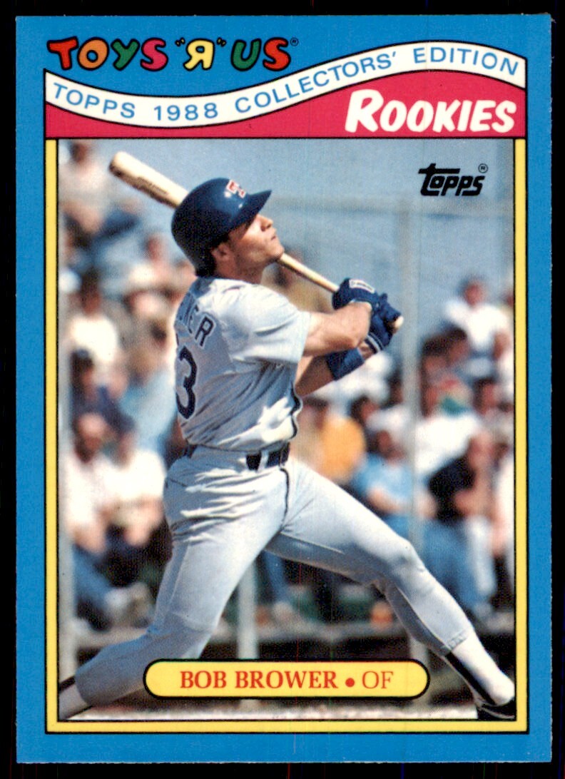 1988 Topps Toys'R'Us Rookies Bob Brower Baseball Cards #2 | eBay