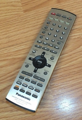 Panasonic (EUR7623X50) Universal TV/DVD/VCR Remote Control w/ Battery ...