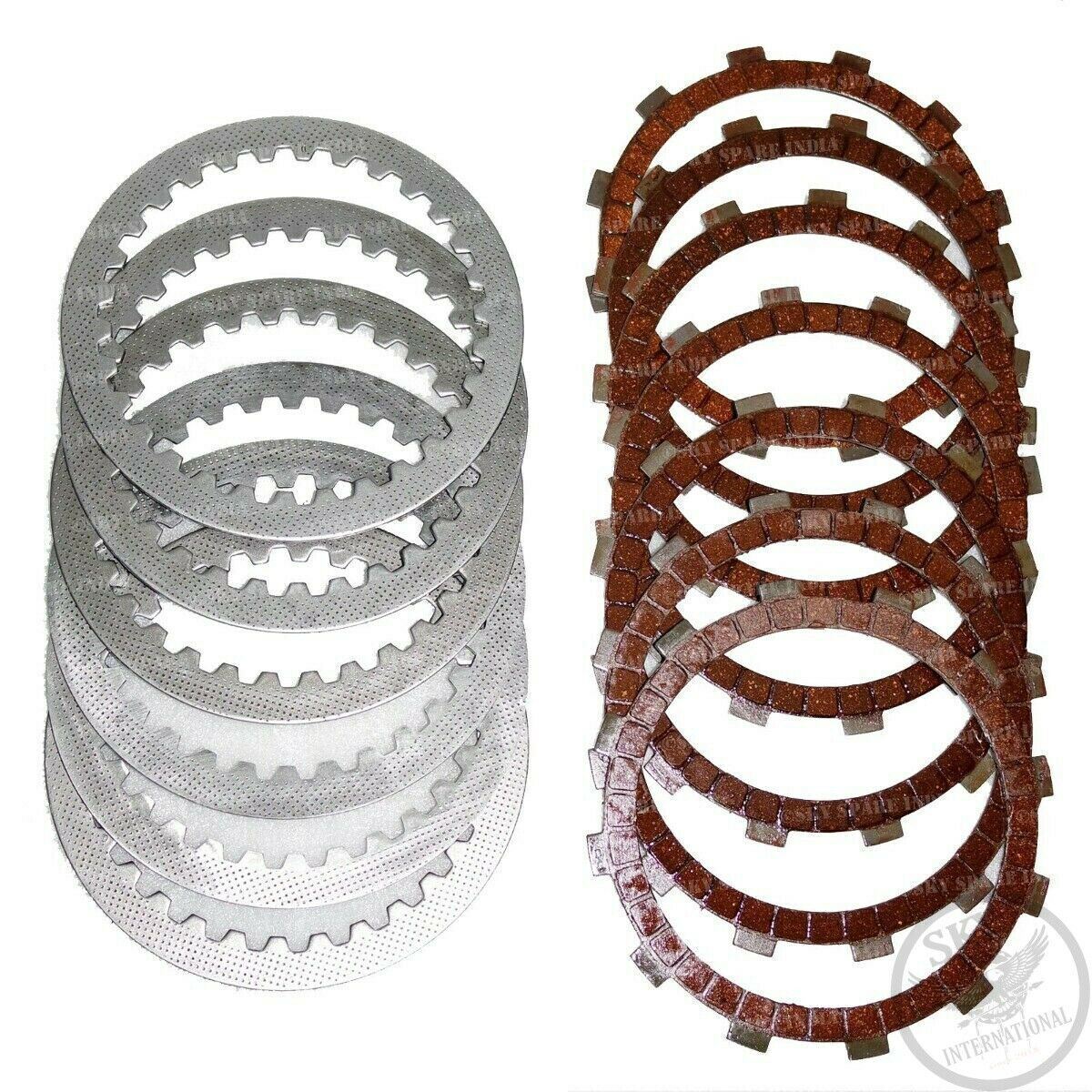 Clutch Plate Kit Compatible With Royal Enfield Classic 500cc UCE 888102 ...