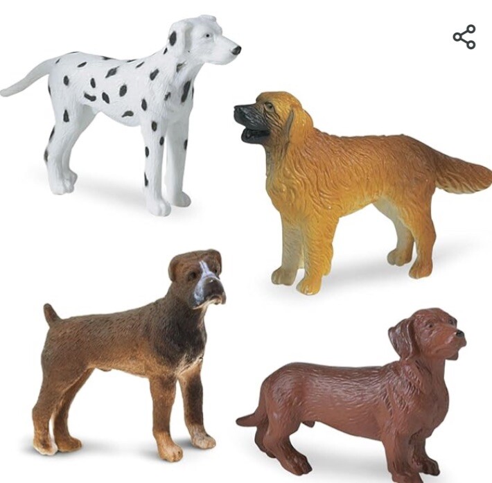 Safari Ltd Dogs TOOB® Miniature Toy Figurine Set for Kids | eBay