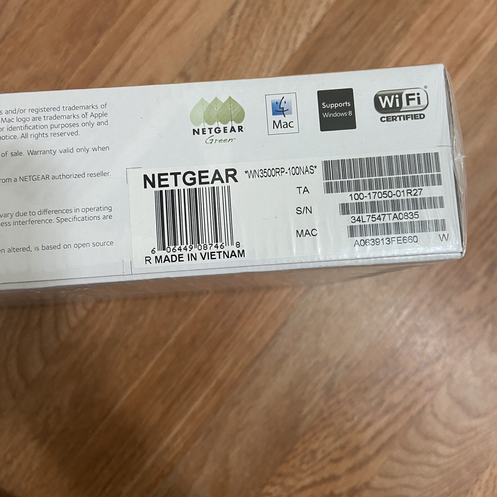 NETGEAR+N600+Dual+Band+WiFi+Range+Extender+Wn3500rp for sale online | eBay