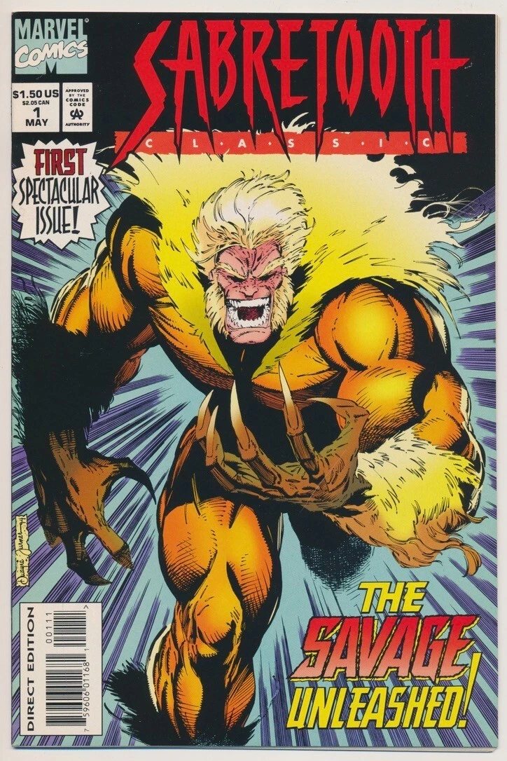 X Men Sabretooth Comic