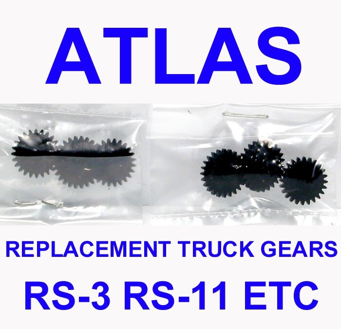 TRUCK GEARS 845307 RS3 RS11 ETC 2 SETS 6 TOTAL ATLAS HO SCALE | eBay