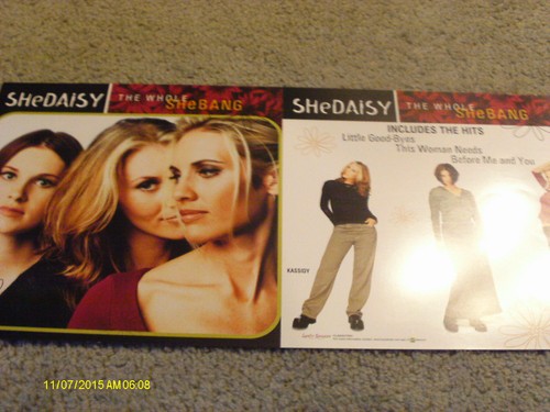 SheDaisy The Whole SheBang Double Poster Flat 2002 | eBay