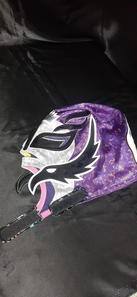 REY MISTERIO JR FANTASMA Mask Semi Pro Grade Lucha Libre Mexican ...