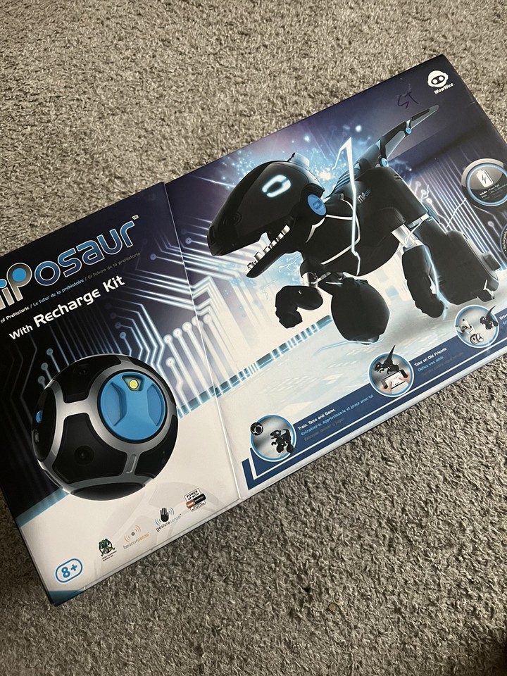 WowWee MiPosaur Dinosaur Robot Trackball Recharge Kit | eBay