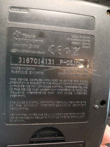 texas instruments ti-83 plus calculator Work Spot In Screen | eBay