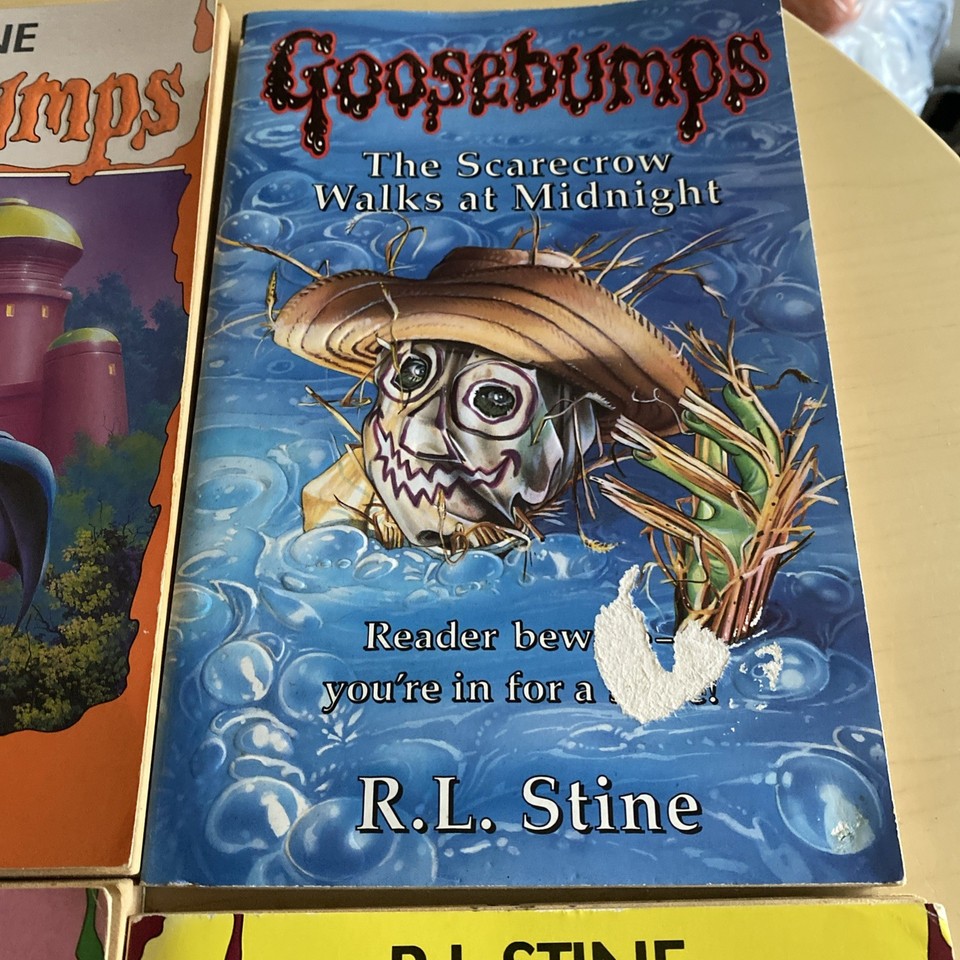 Goosebumps Book Bundle 1990s Vintage R.L. Stine Scholastic Edition ...
