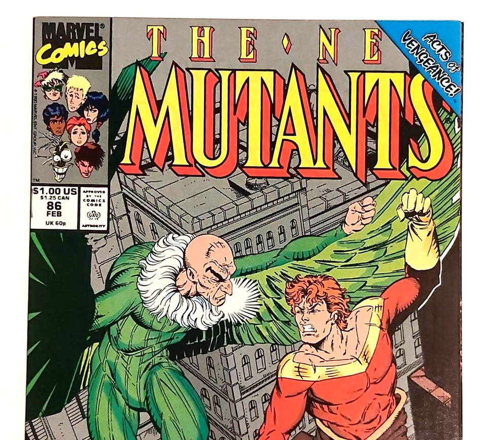 New Mutants #86 / 1st App. Cable (Cameo) / Beautiful High-Grade 1990 ...