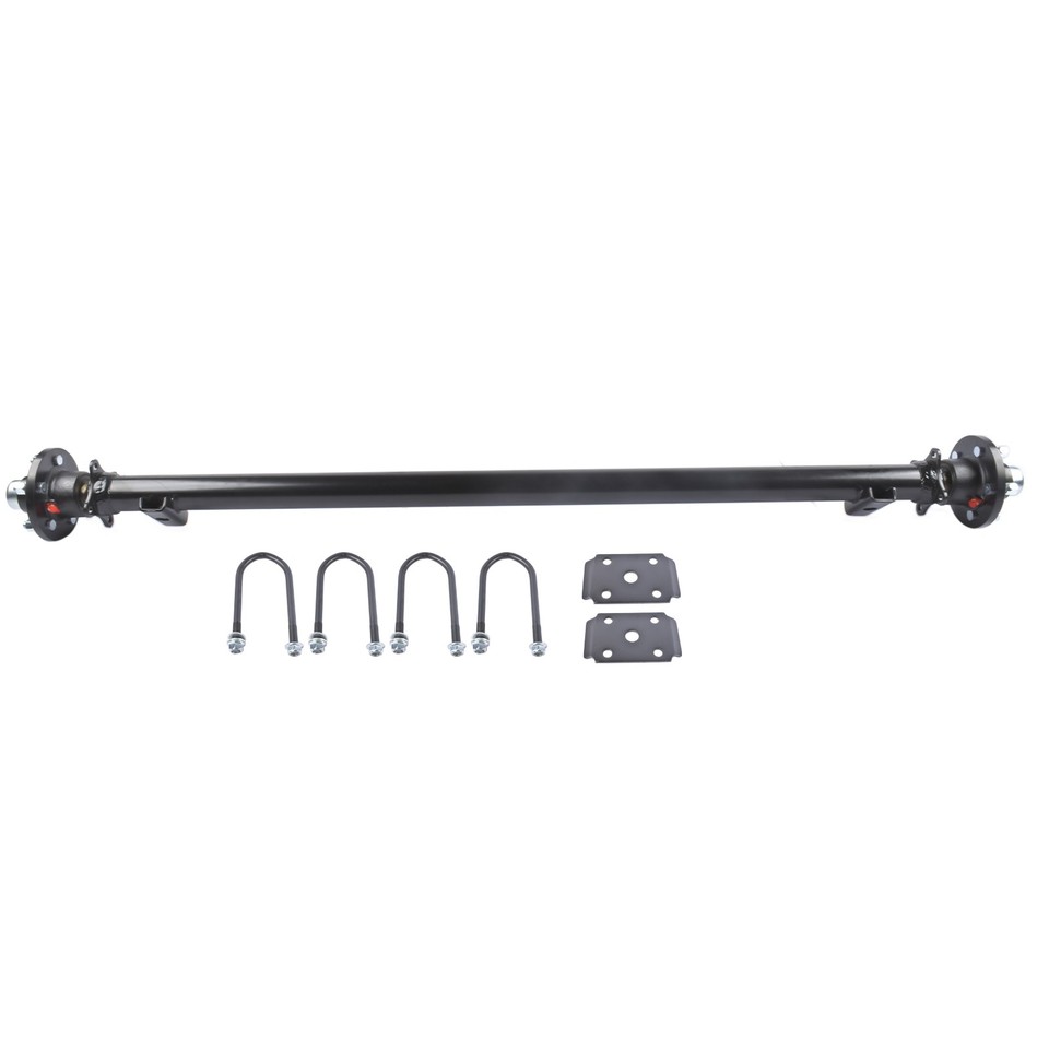 5 lug 3.5K Trailer Axle Trailer Cargo Dump RV Utility Axle 3500 lbs ...
