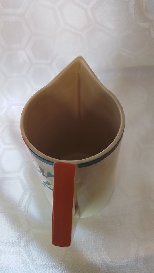 A Rare Clarice Cliff Art Deco Ravel Pattern Conical Shape 5" Ceramic ...