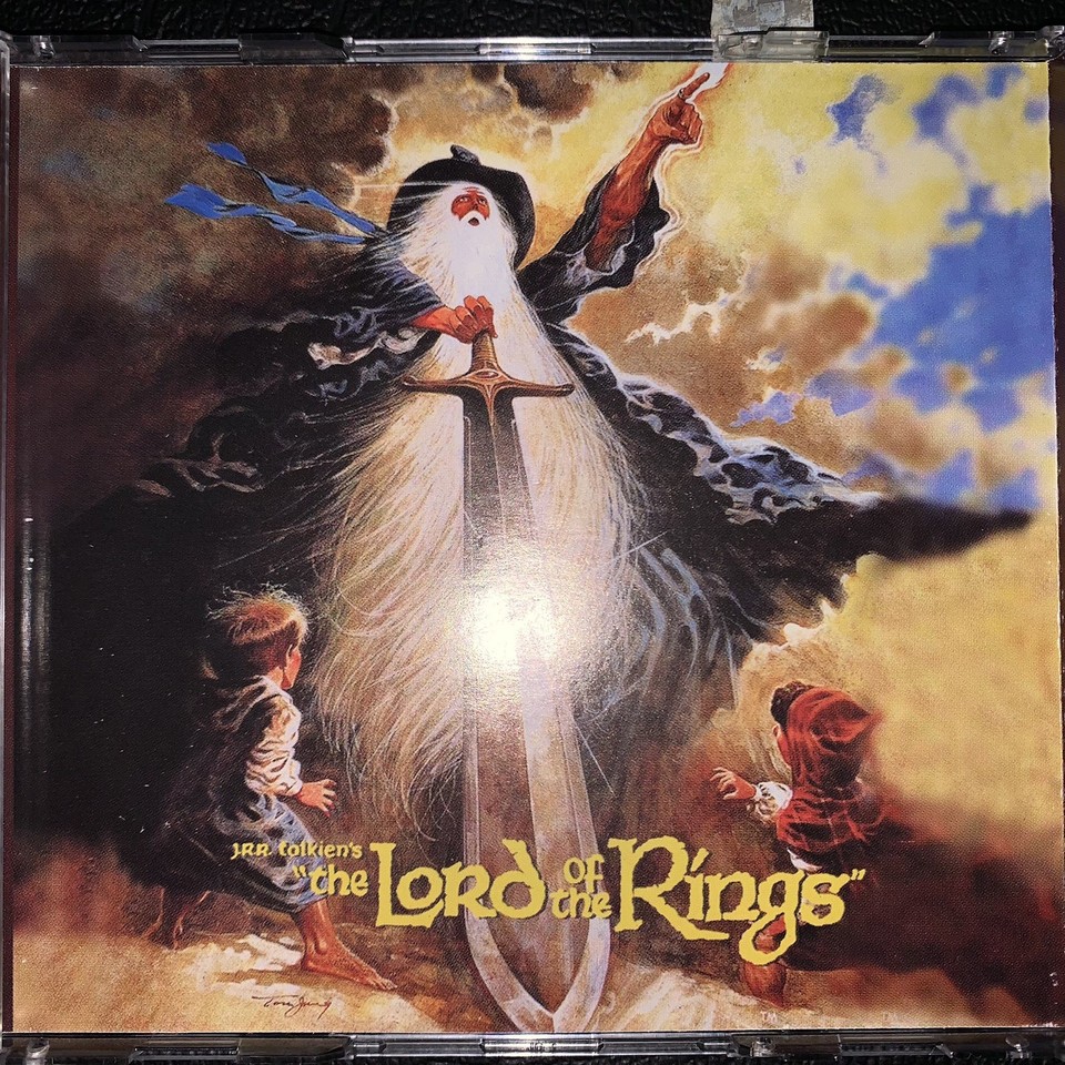 VCD The Lord of the Rings 1978 Animation Warner Bros Video CD J.R.R ...