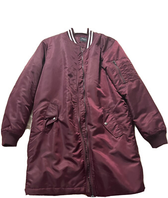 bomber jacket Extended Length men medium | eBay