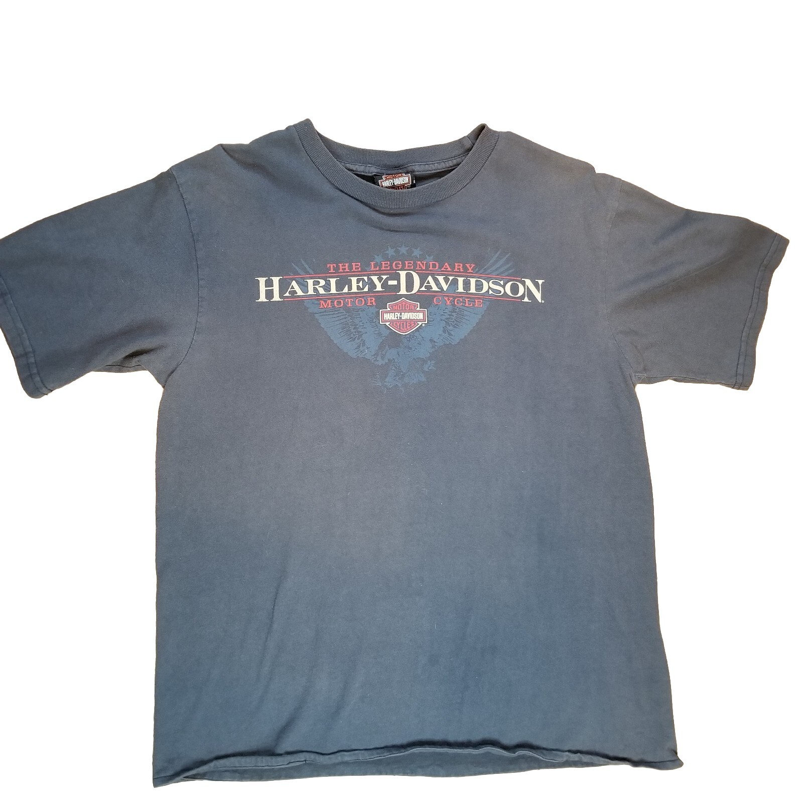Harley-Davidson The Legendary Motorcycles Eagle Shirt… - Gem