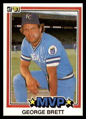 1981 Donruss George Brett #491 Kansas City Royals Baseball Card | eBay
