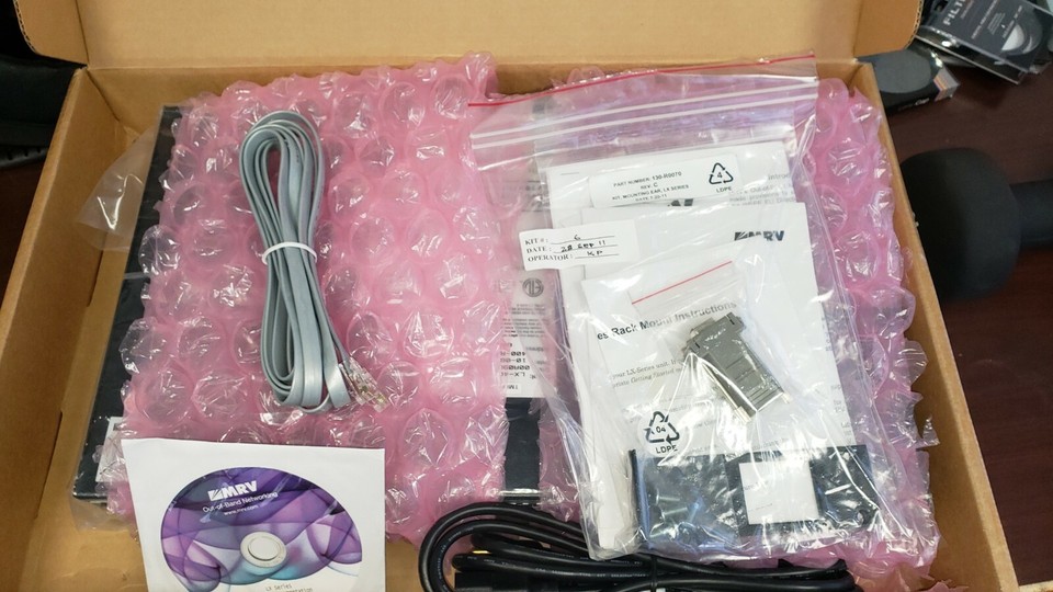 MRV LX-4032T-001AC TERMINAL REMOTE PRESENCE MANAGER CONSOLE SERVER | eBay