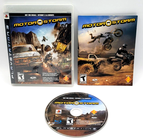 MOTORSTORM CIB COMPLETE IN BOX PS3 PLAYSTATION 3 GAME SONY | eBay