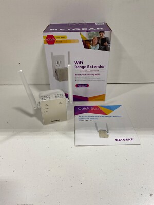 NETGEAR AC1200 Wi-Fi Range Extender - EX6120 | eBay