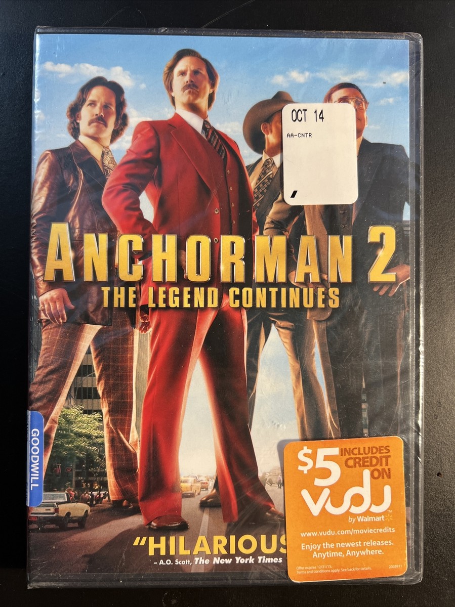 Anchorman 2 The Legend Continues Dvd Cover Anchorman 2: The Legend