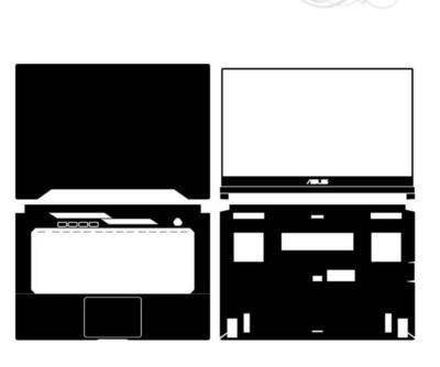 Laptop Skin Sticker For Asus TUF Dash F15 FX516P | eBay