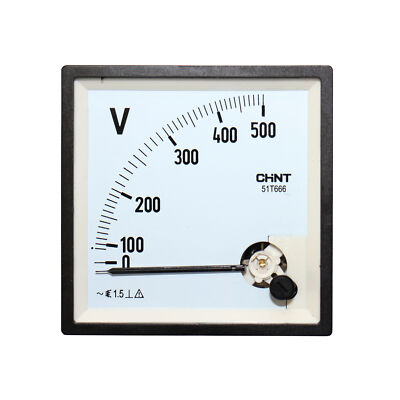 Voltmeter Panelmeter 380/400V 500V AC 96x96mm Spannung Wechselspannung ...