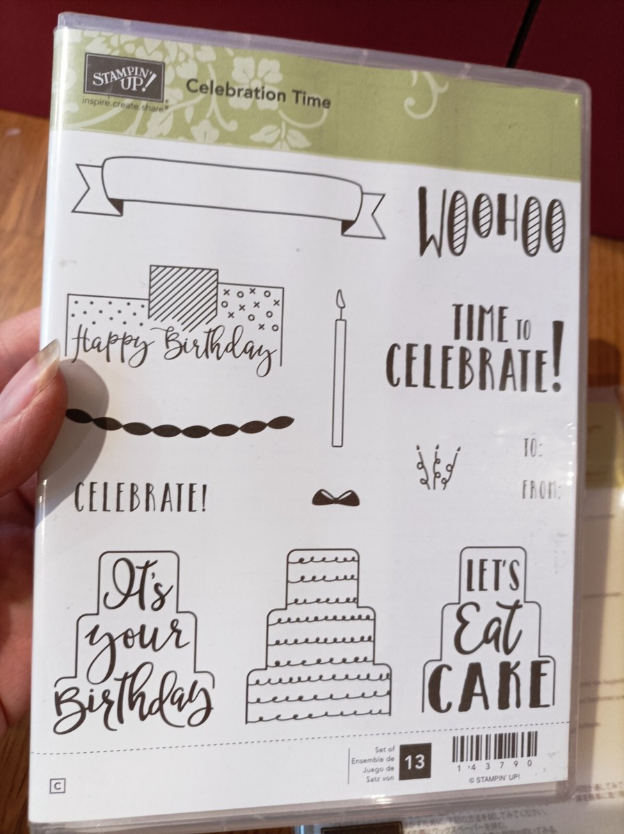 Stampin Up Time To Celebrate Stampin' Up! Oval Occasions Birthday