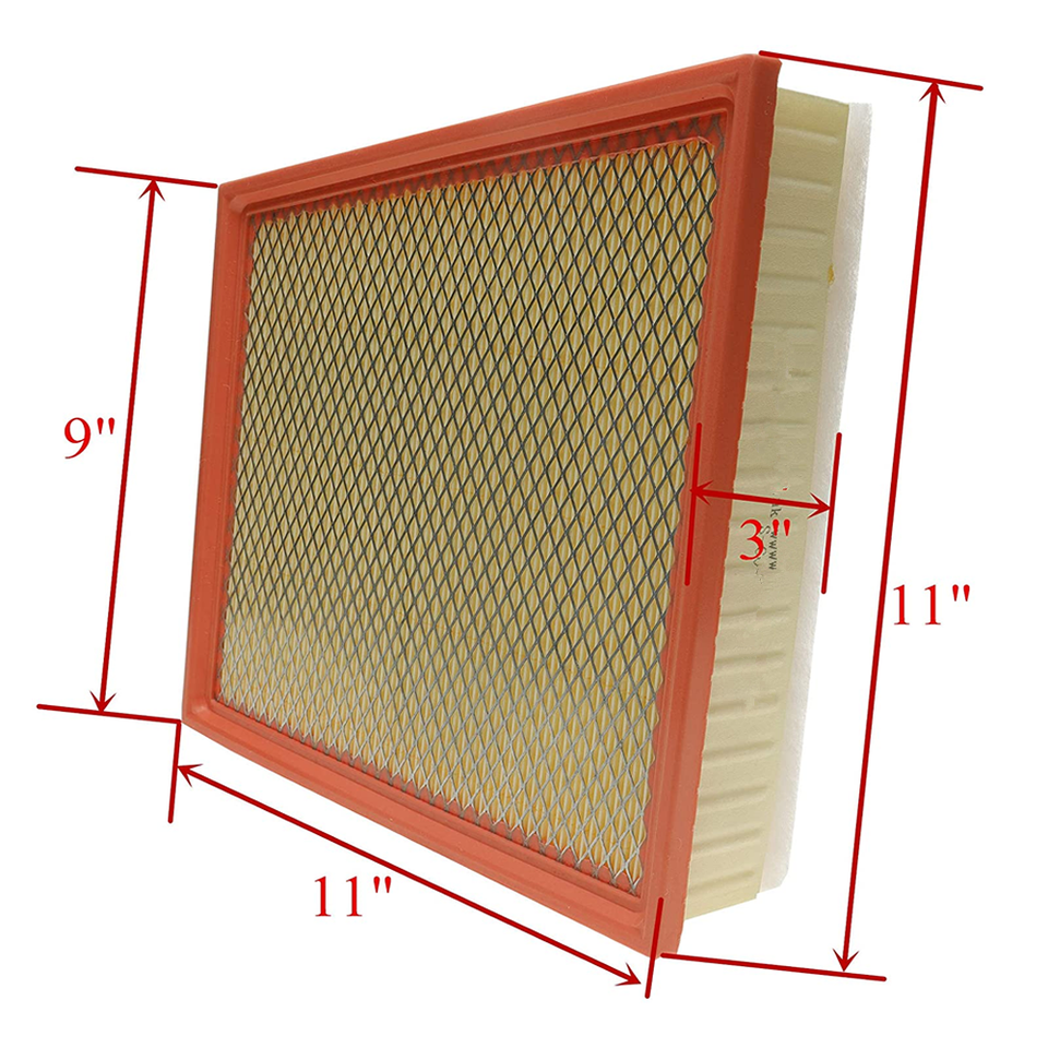 Air Filter A3231C for Duramax 6.6L V8 Diesel Engine 17-19 Chevy ...