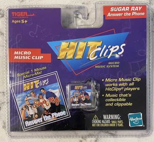 NEW & SEALED ~ 2001 HIT CLIPS MICRO MUSIC CLIP ~ SUGAR RAY - ANSWER THE ...