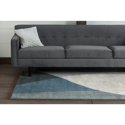 HAND-TUFTED MODERN DESIGN RUG, SOFT & DURABLE 100% WOOL CARPET ...