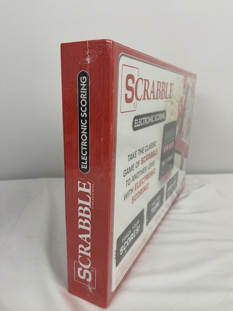 Scrabble Electronic Scoring Word Game Hasbro A8167 for sale online | eBay