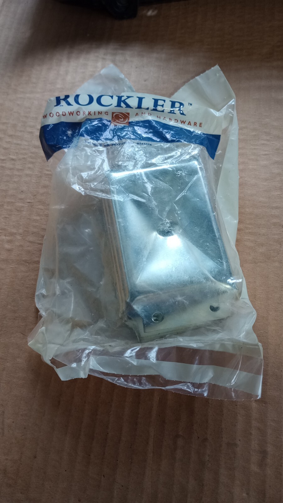 Rockler #34290 Corner Brackets 2-3/8 X 4-1/2 NOS (PACKAGE OR LOT OF 4 ...