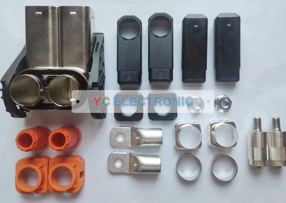 1PCS New Connector metal two core high-voltage plug elbow HVMC2P12FV170 ...