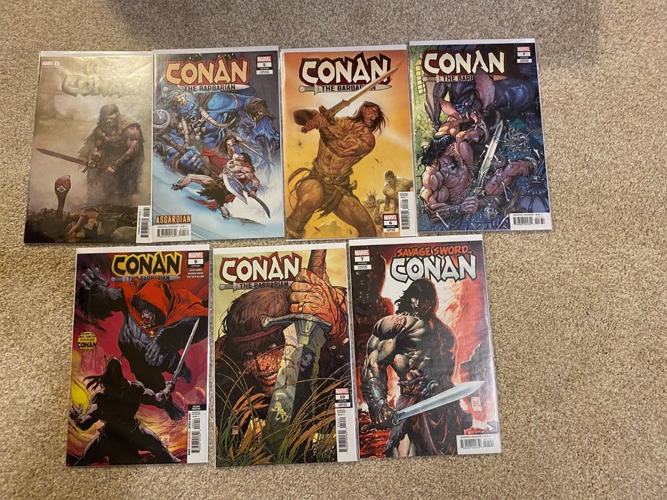 Conan the Barbarian 1-16 Complete Lot Run - Aaron Ribic + Variants 2019 ...