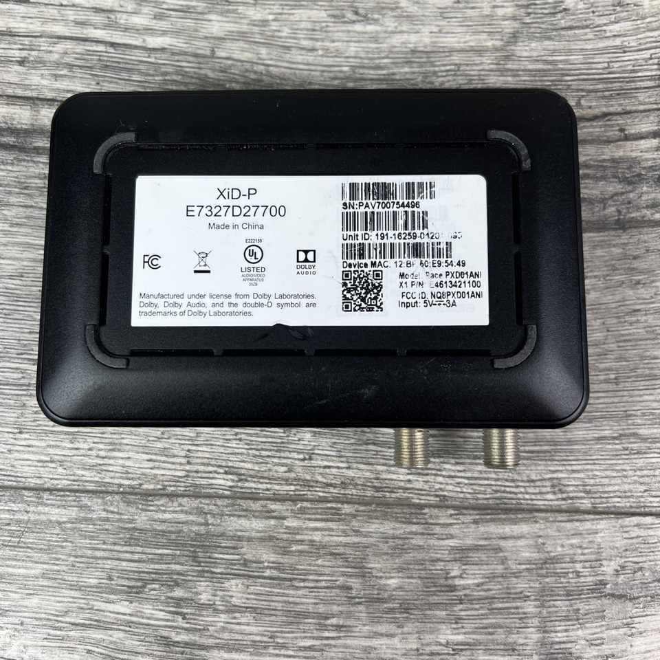 Xfinity XiD-P Pace PXD01ANI Black HDMI Port Comcast Top Cable TV Box ...