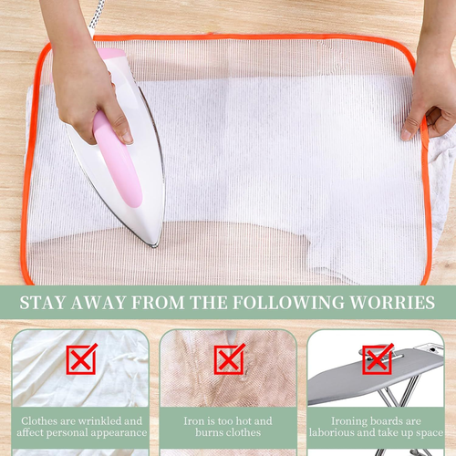 Protective Ironing Cloth,White Mesh Iron Pressing Fabric Clothes ...