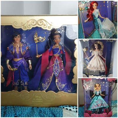 Disney Limited Doll Midnight Designer Ariel Arielle D24 Jasmin Aladdin ...