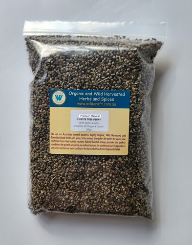 CHASTE TREE BERRY PREMIUM HARVEST HERBAL TEA 200g Vitex agnus castus ...