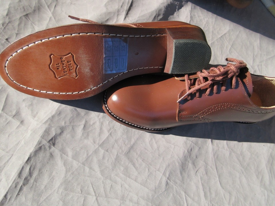US Army Low Service Shoe Women Corps Shoes WASP WWII Uniform Lace-Up ...
