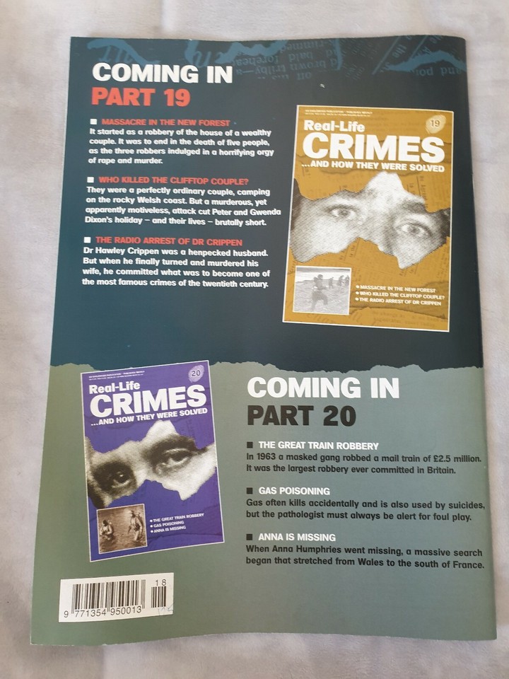 Real Life Crimes Magazine - Issue 18 - Murder in Masai Mara/Roger ...