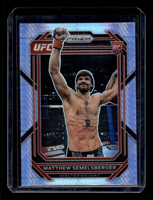 2023 Panini Prizm UFC Matthew Semelsberger #152 Rookie RC Hyper | eBay