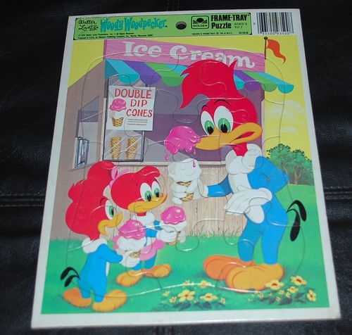 Woody Woodpecker Splinter Knothead Niece Nephew Vintage Puzzle 1975 ...