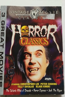 Horror Classics 3 Films DVD Collectors Edition Horror Express, Jack The ...