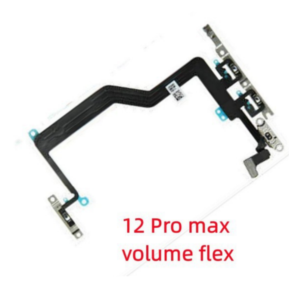 OEM Power Volume Switch Button Flex Cable Wire Adapter For iphone 12 Pro Max | eBay UK
