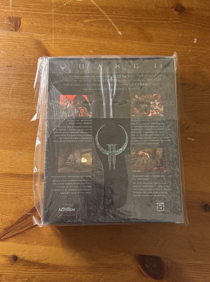QUAKE II 2 Pc Cd Rom Original BIG BOX - SIGILLATO ITA | eBay