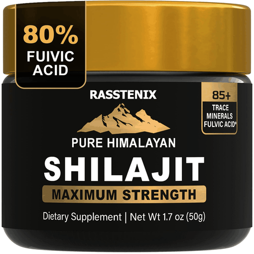 Shilajit Pure Himalayan Organic Shilajit Resin for Energy Maximum ...